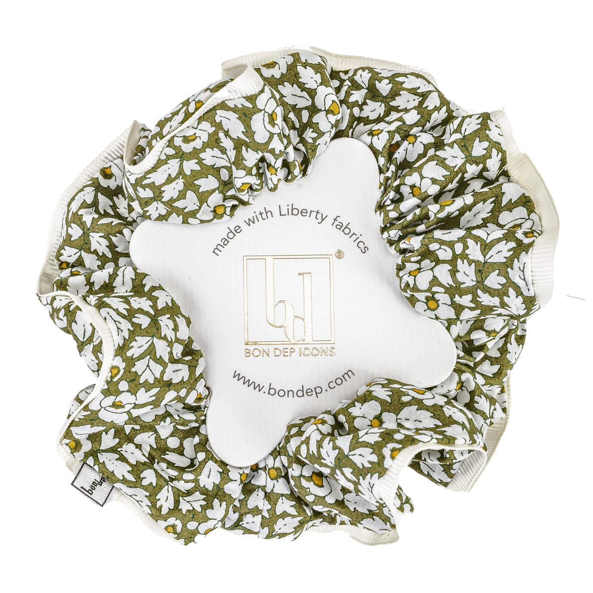 Liberty Print Scrunchie Feather – Curate