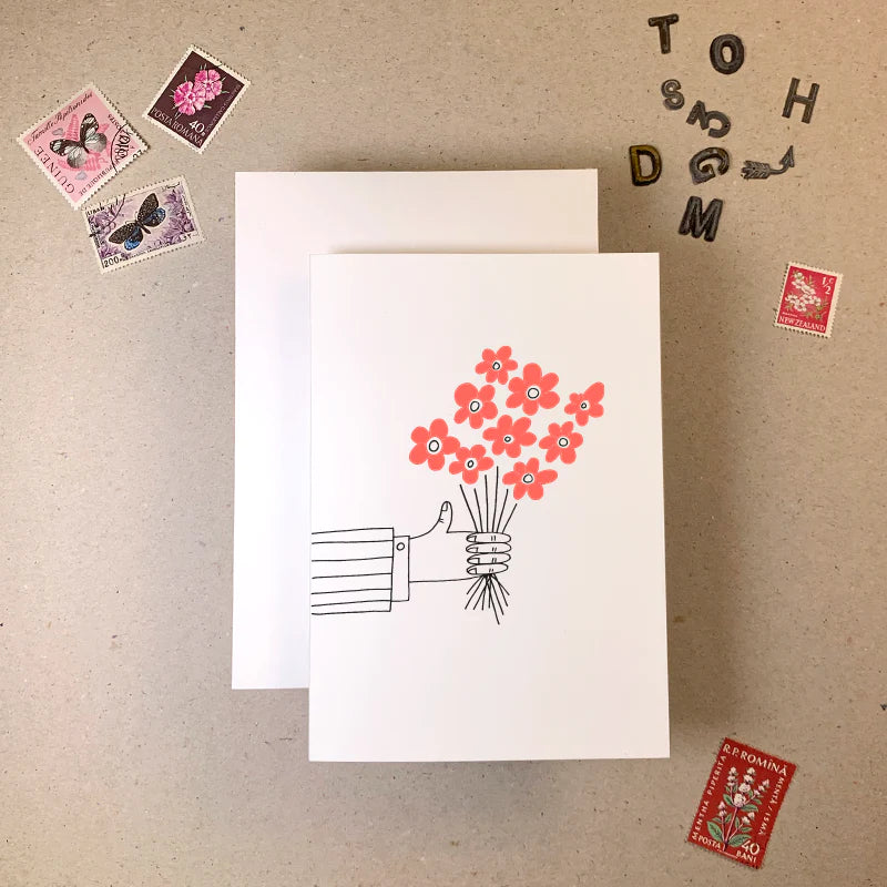 Imogen Owen Bunch of Flowers Card – Curate